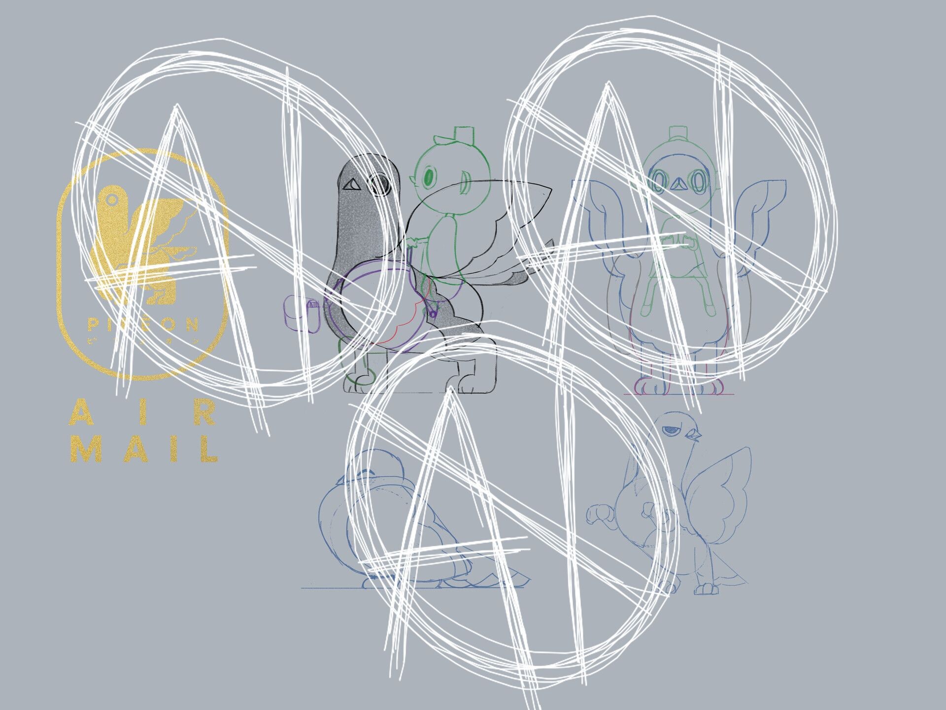 ArtStation - Pifēon • Air Mail Concepts