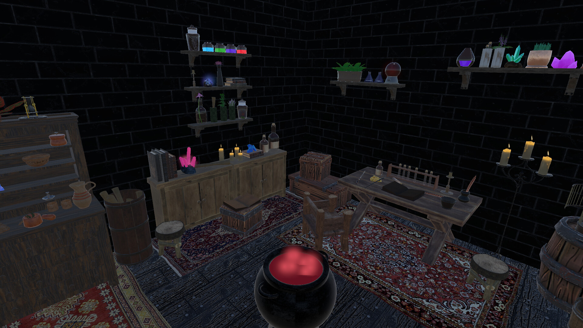 ArtStation - Witch's Lair Vignette