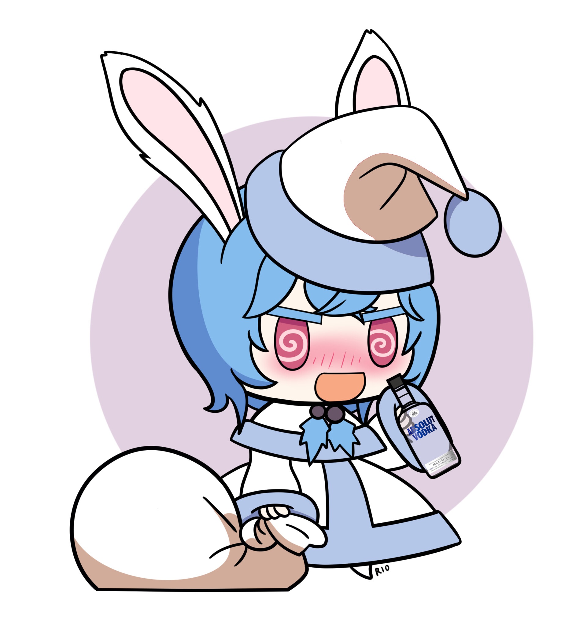 ArtStation - Vtuber Erundel Padoru! (drunk version)