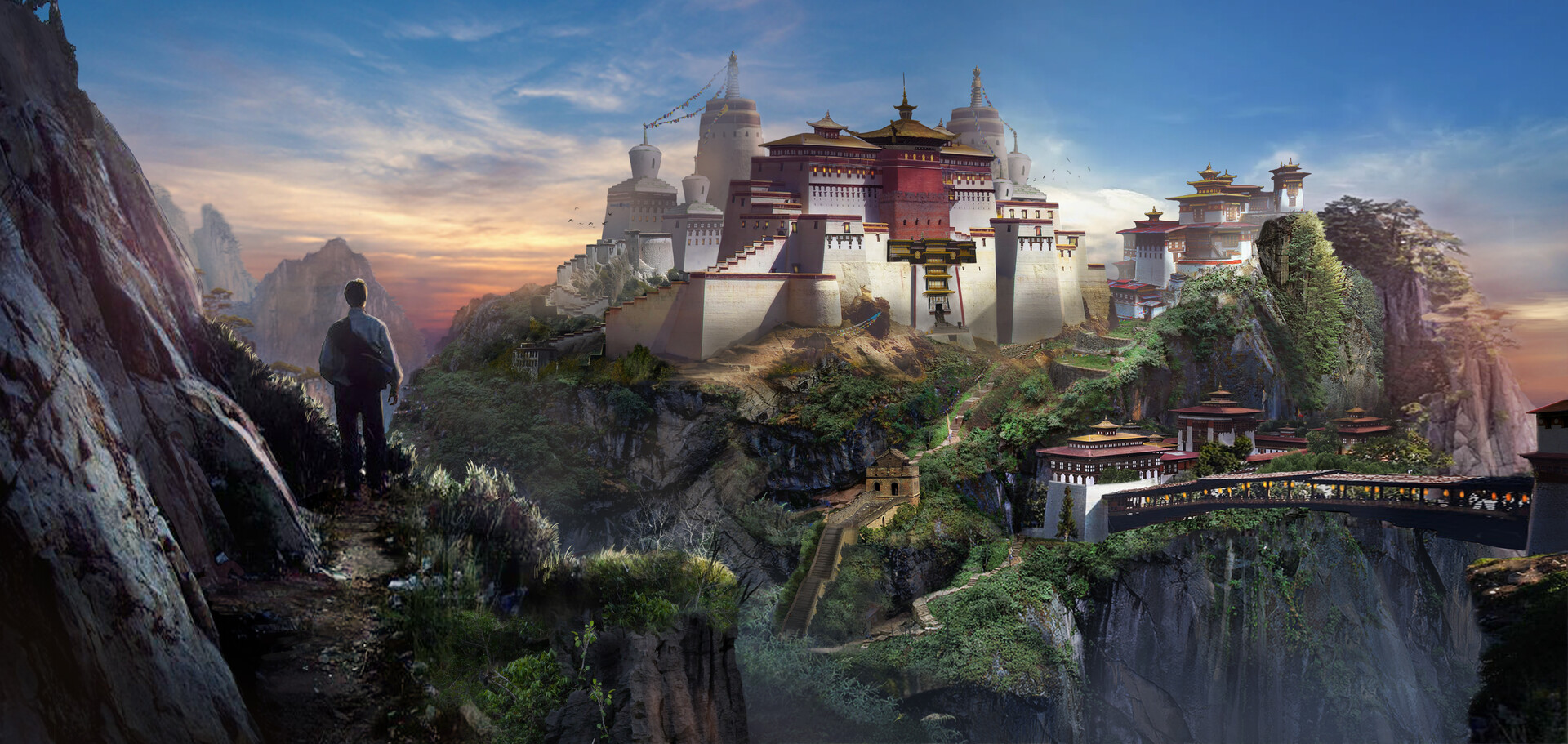 ArtStation - Fantasy Kingdom Matte Painting