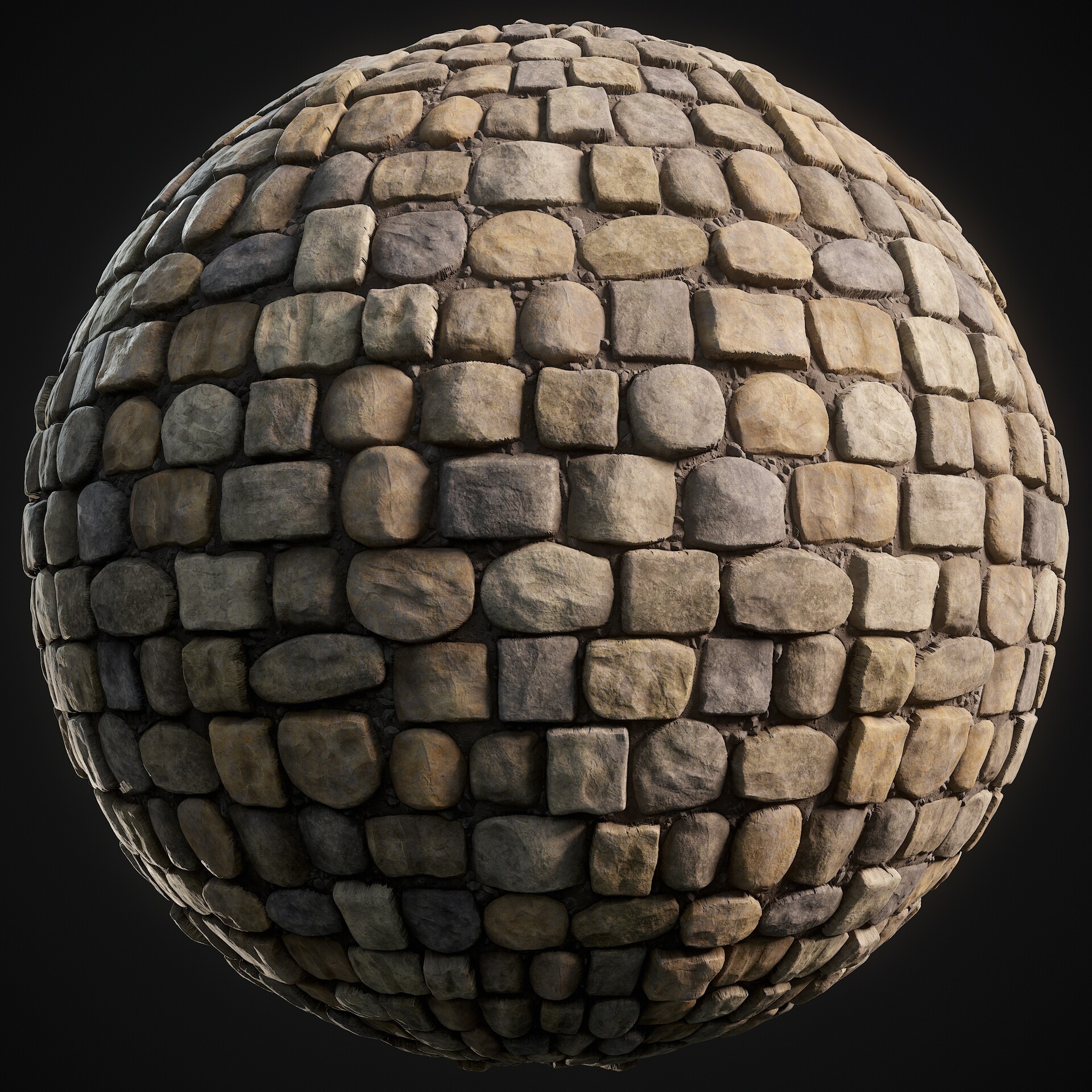 ArtStation - Cobblestone (Substance Designer)