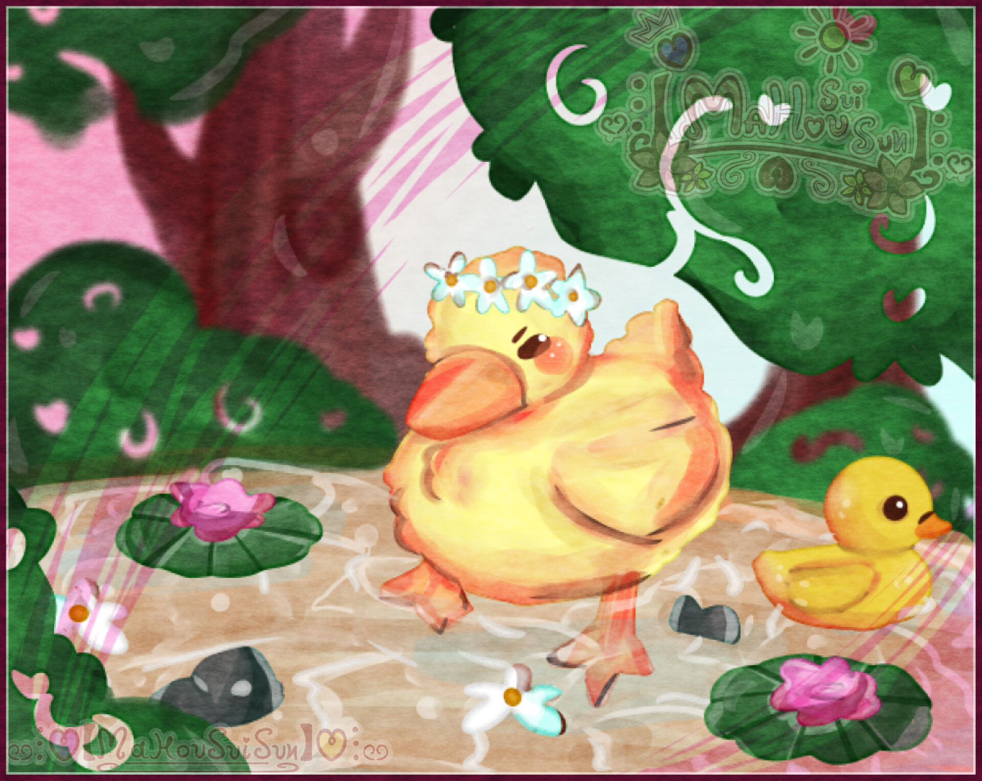 ArtStation - ; • 💖Duck💖