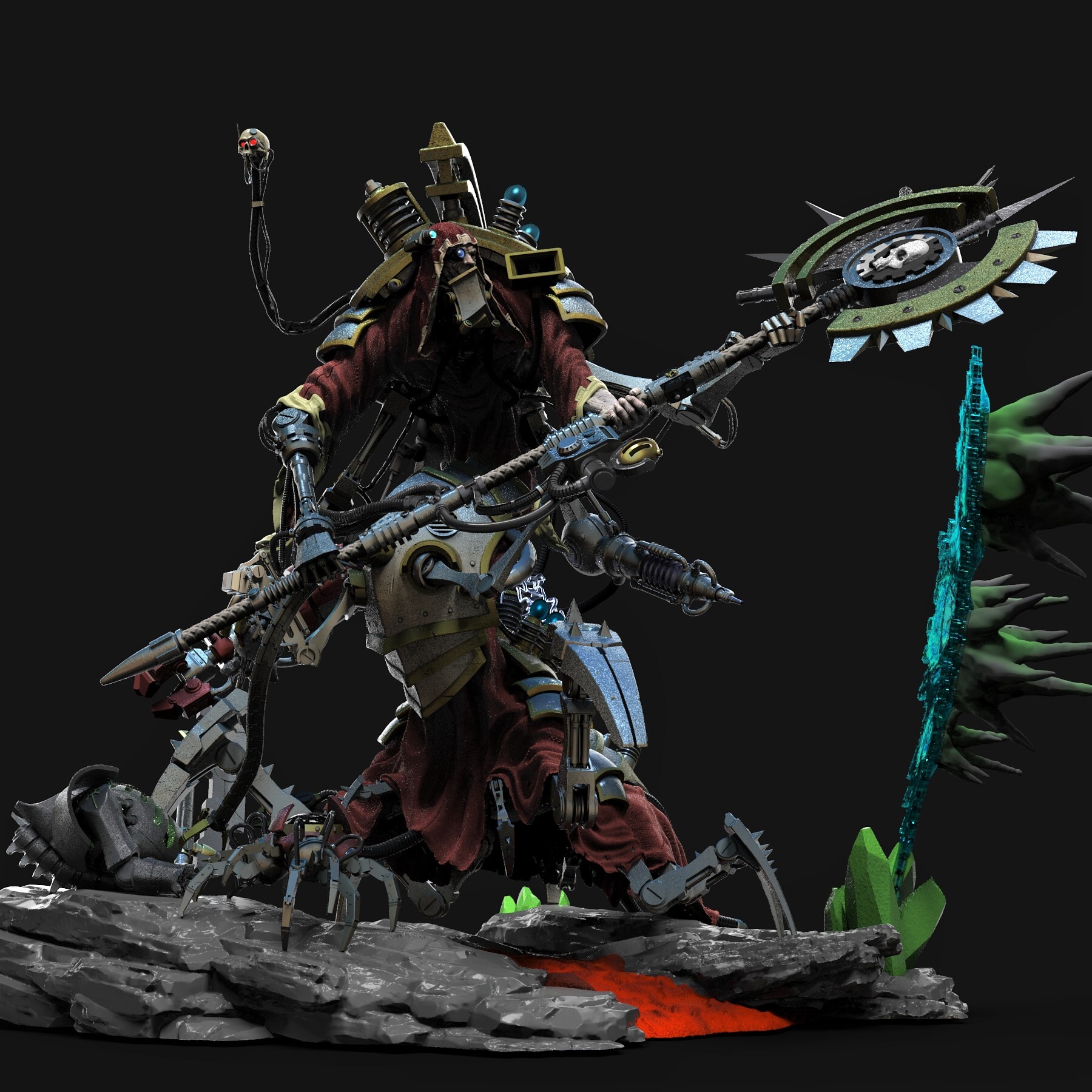 ArtStation - Belisarius Cawl (Warhammer 40000)