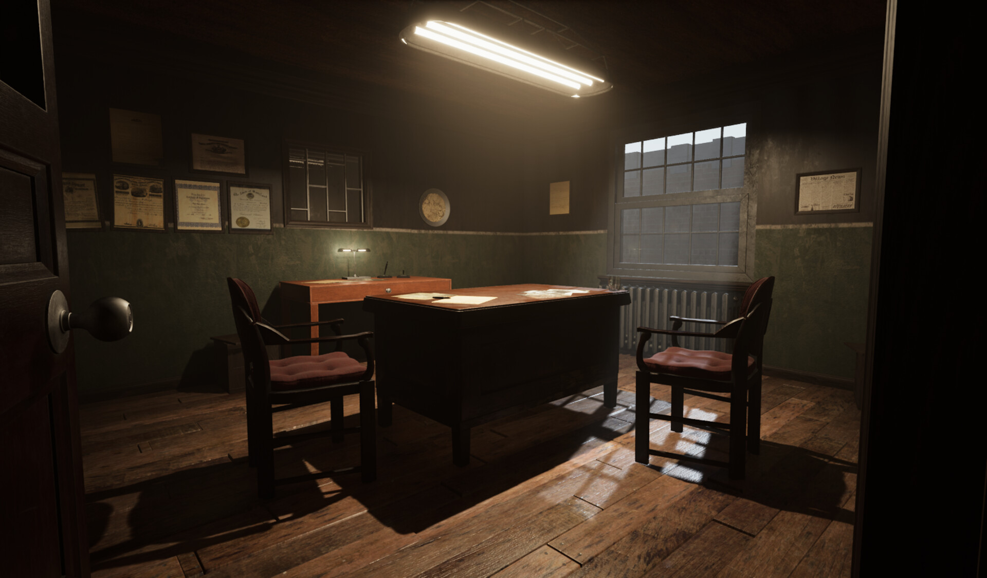 ArtStation - Interrogation room environment UE5