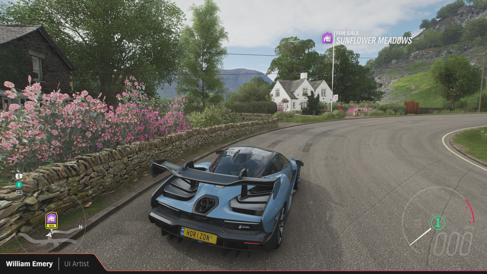 William Emery - Forza Horizon 4 - Player Housing UI