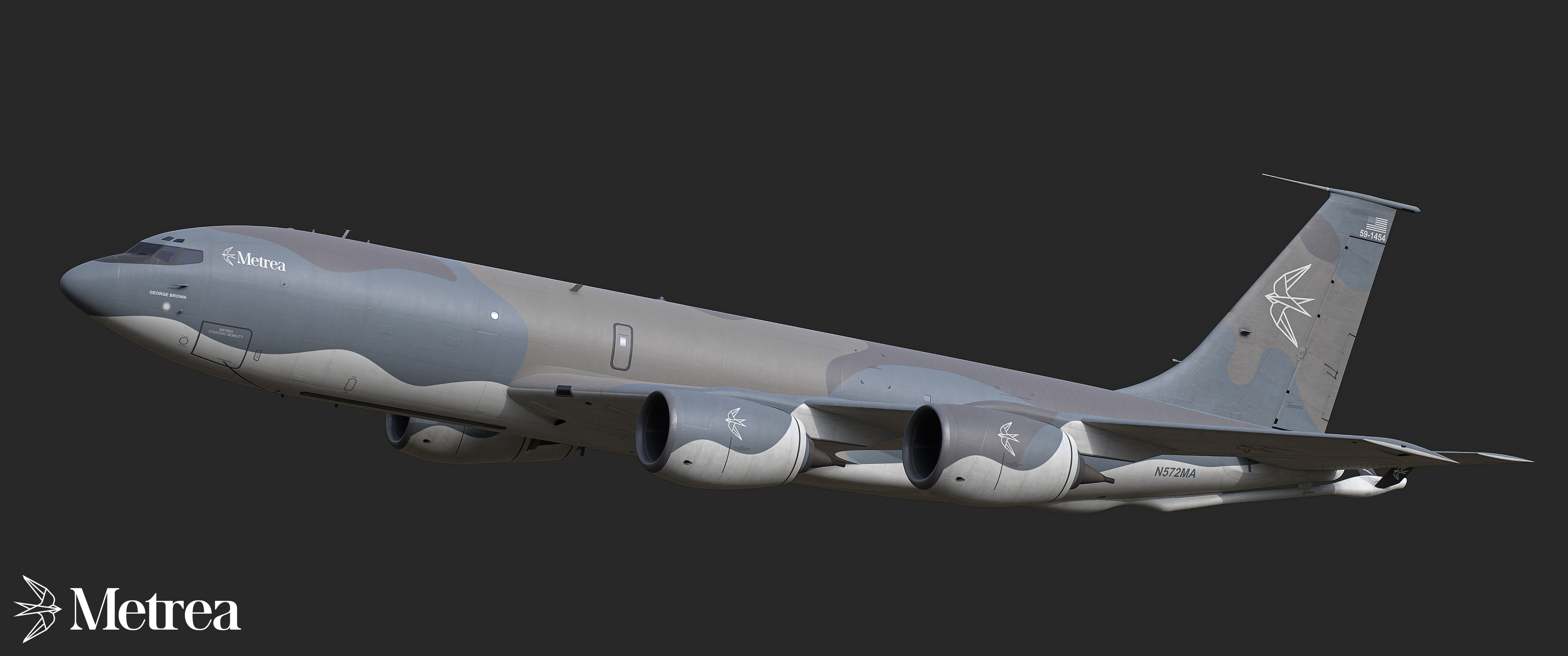 Metrea Simulations - Metrea Strategic Mobility KC-135R "Aegean Ghost"