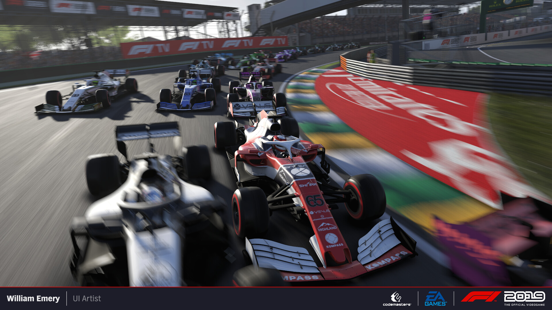 William Emery - F1 2019 - Game Photography