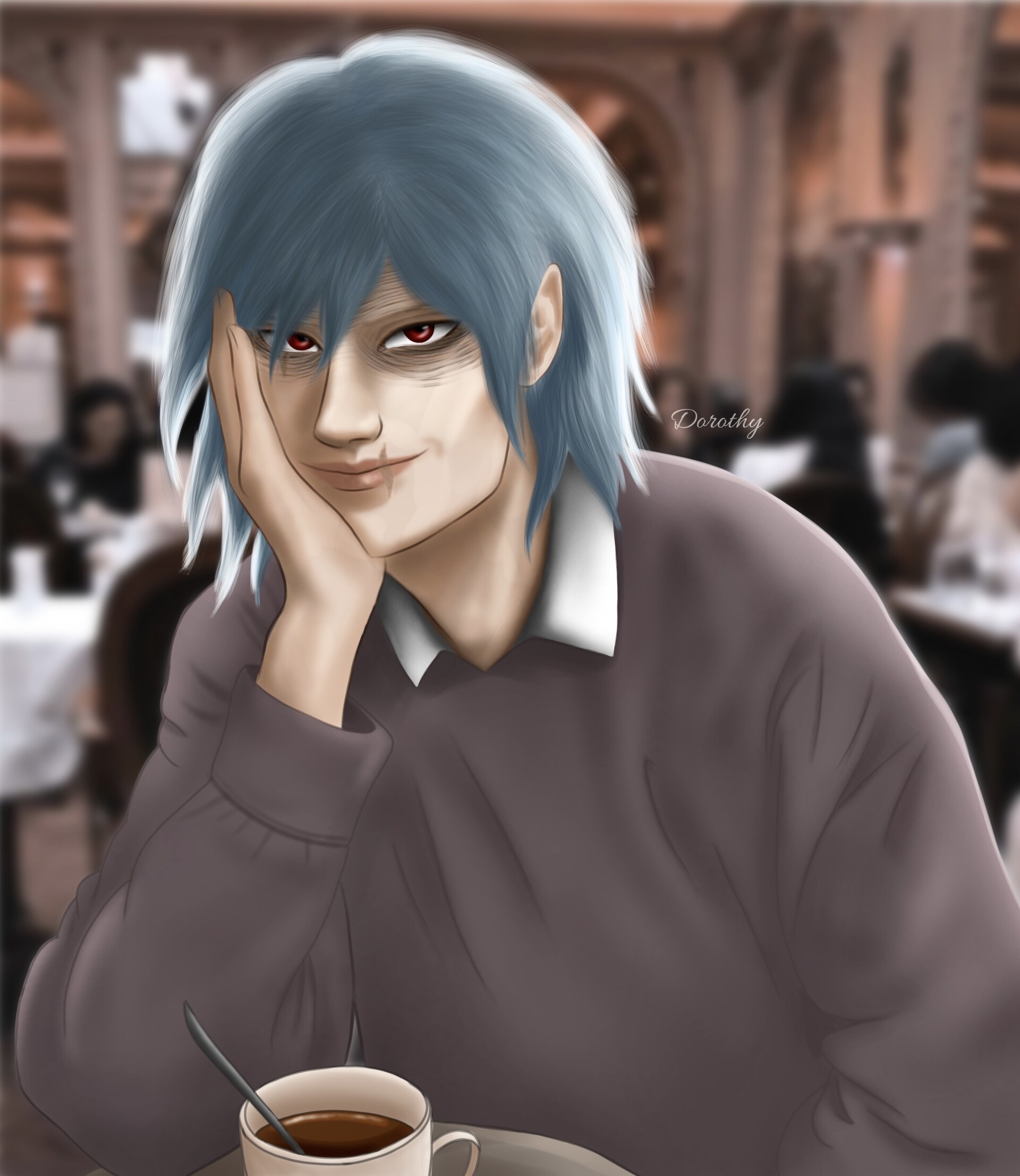 ArtStation - Dating with Shigaraki