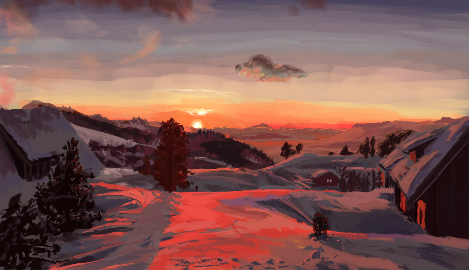 ArtStation - Colour Study