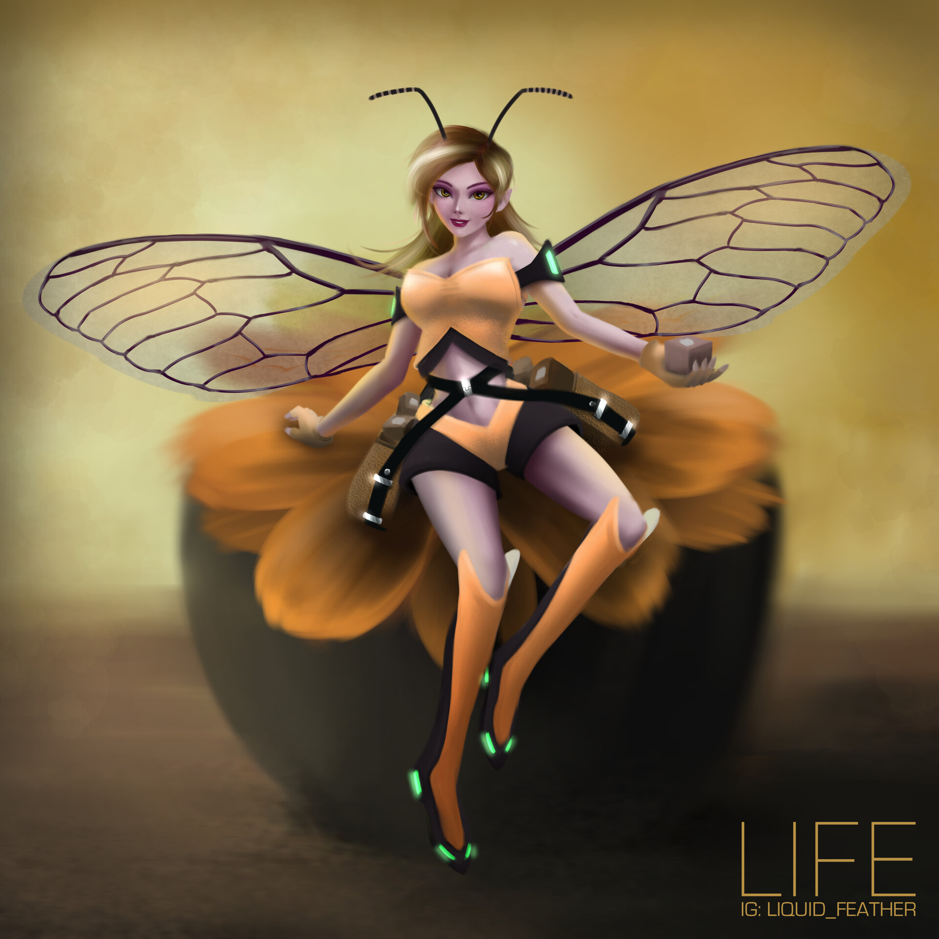 ArtStation - Bee Express Delivery Service