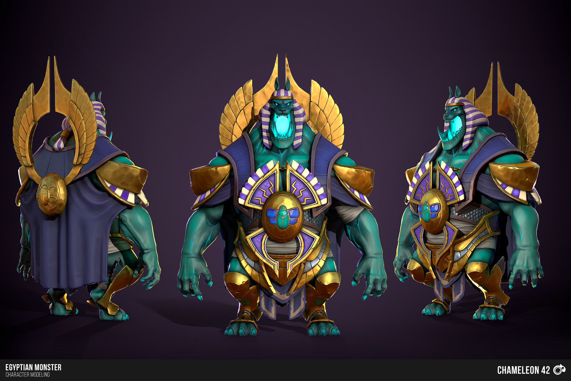 Chameleon 42 - Egyptian monster