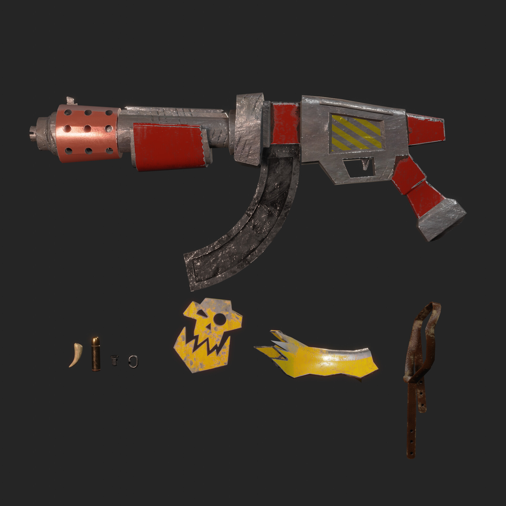 Matias Herrera - Ork Shoota! DarkTide - Concept skin