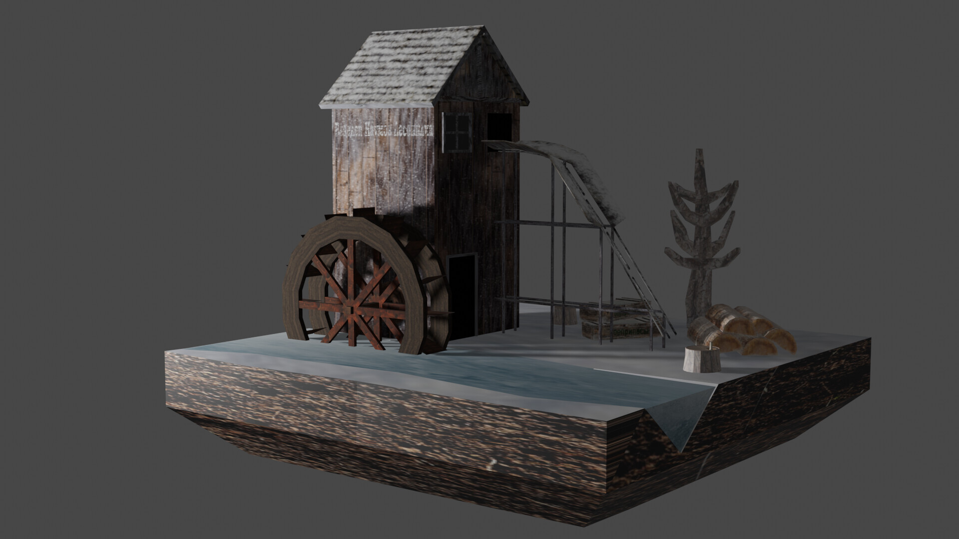 ArtStation - Winter Asset Pack Render