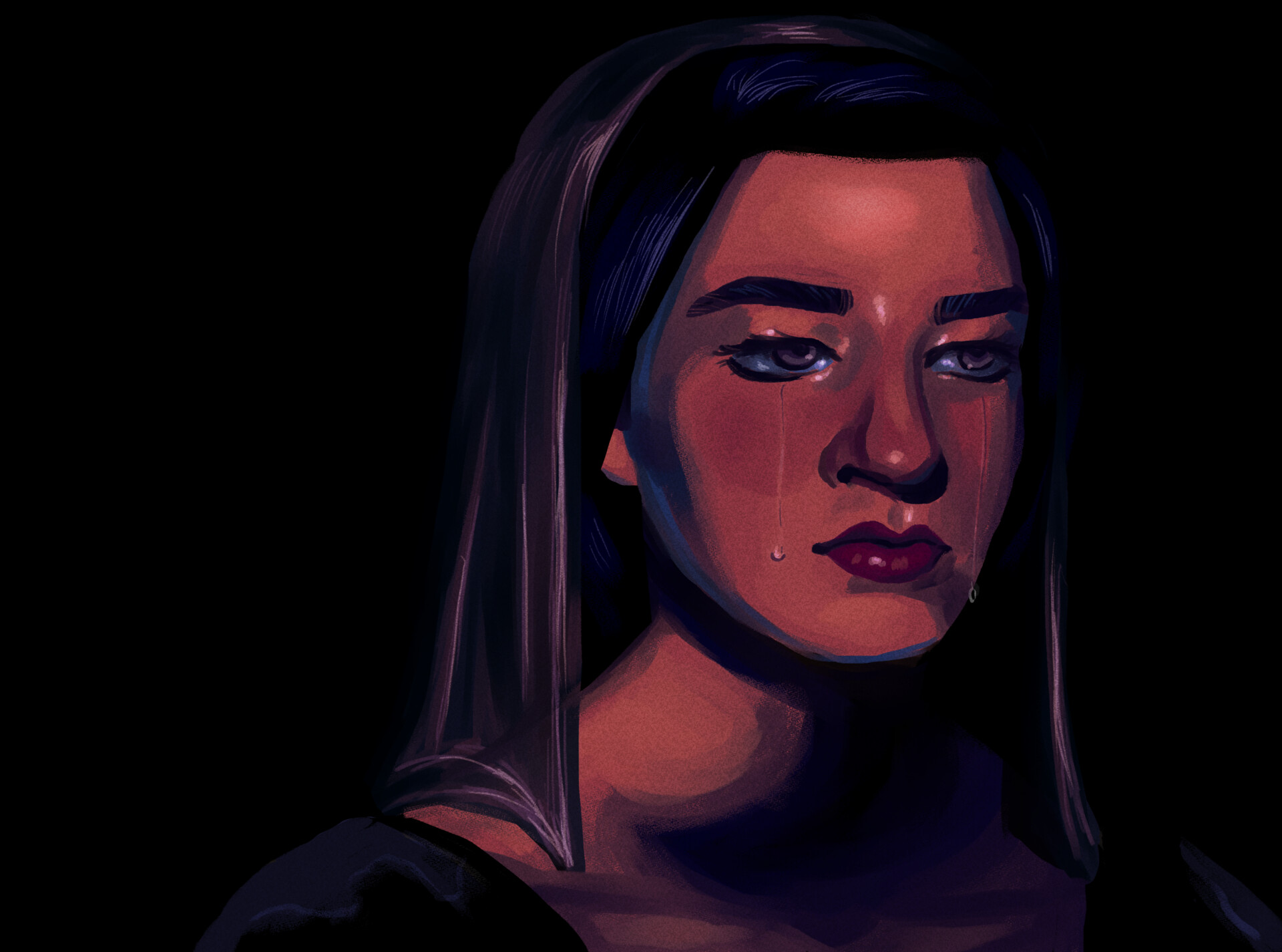 ArtStation - Dark Original Character Portraits [2020]