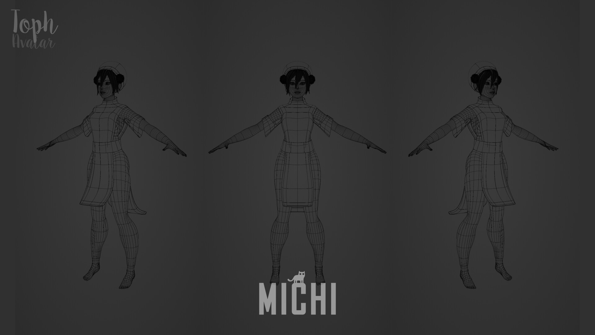 Blender — Character Toph — Avatar by Michi — ProUser.Me