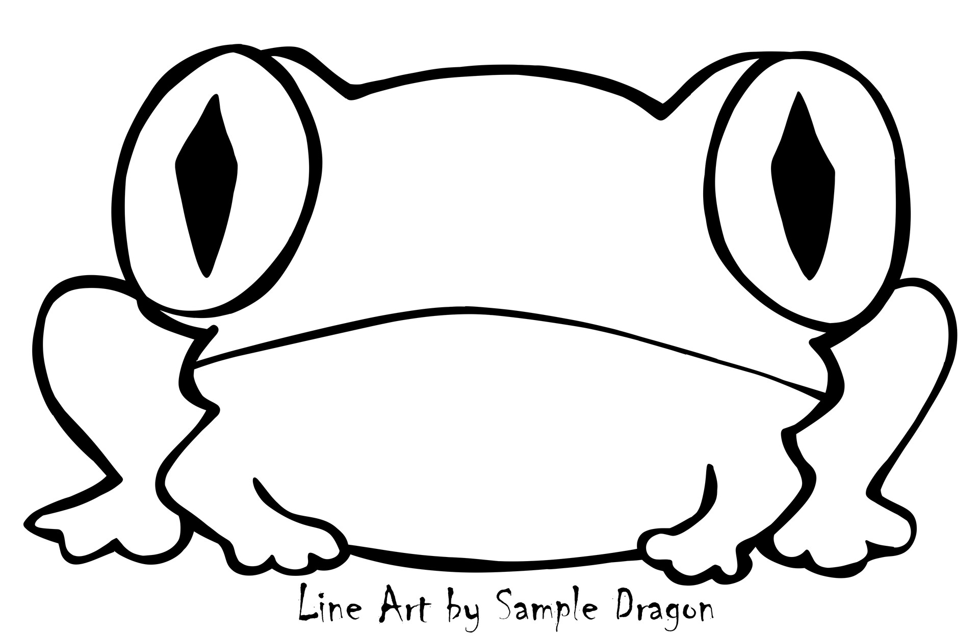 treefrog coloring pages