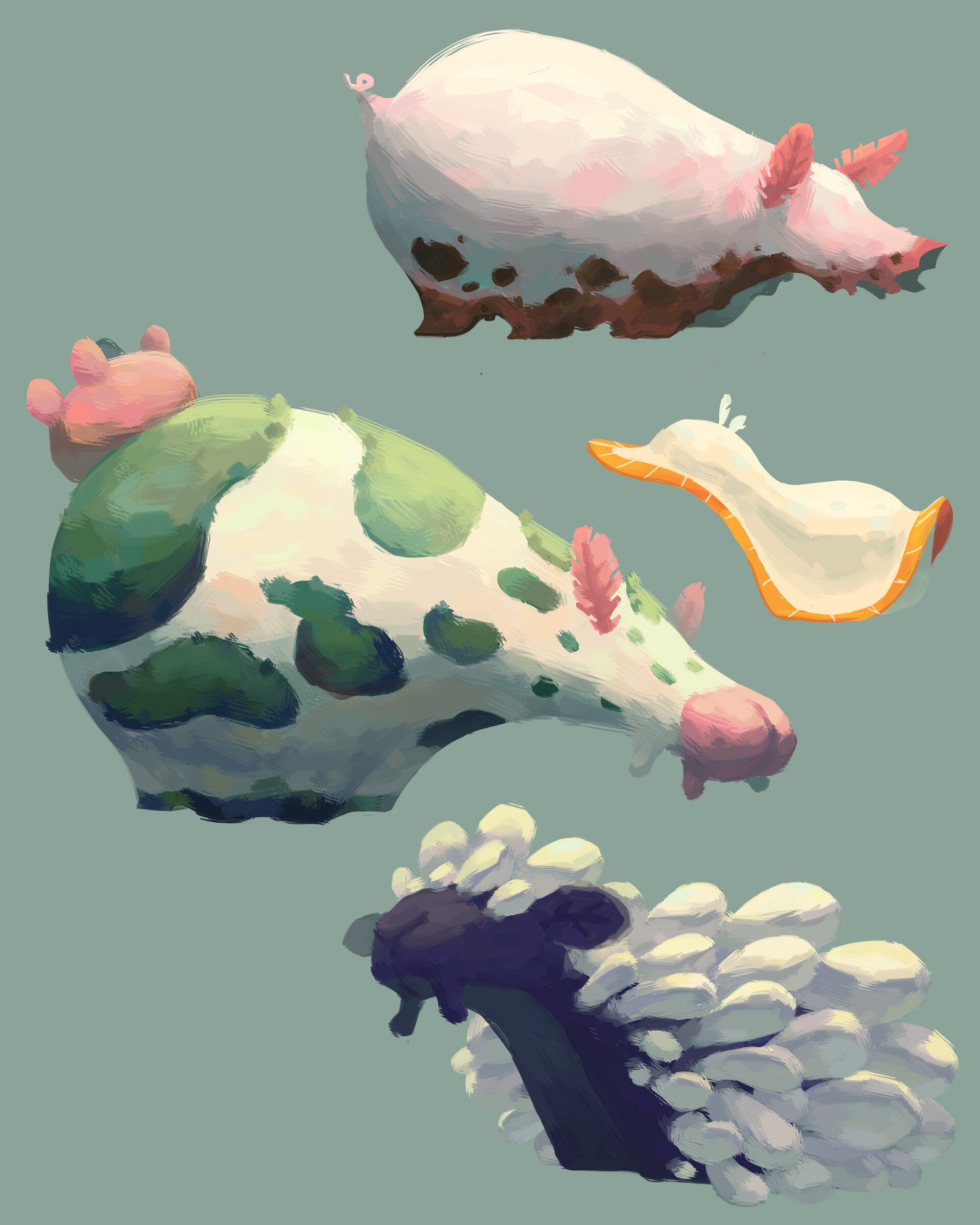 ArtStation - Farm Sea Slugs