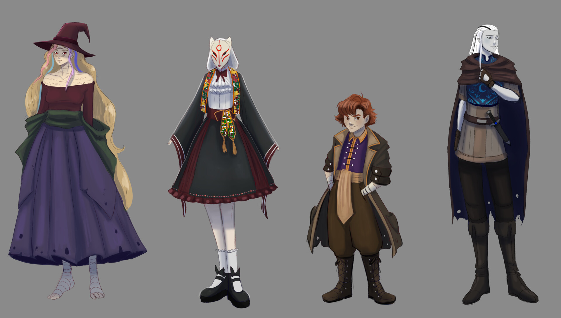 ArtStation - Sketches of character design