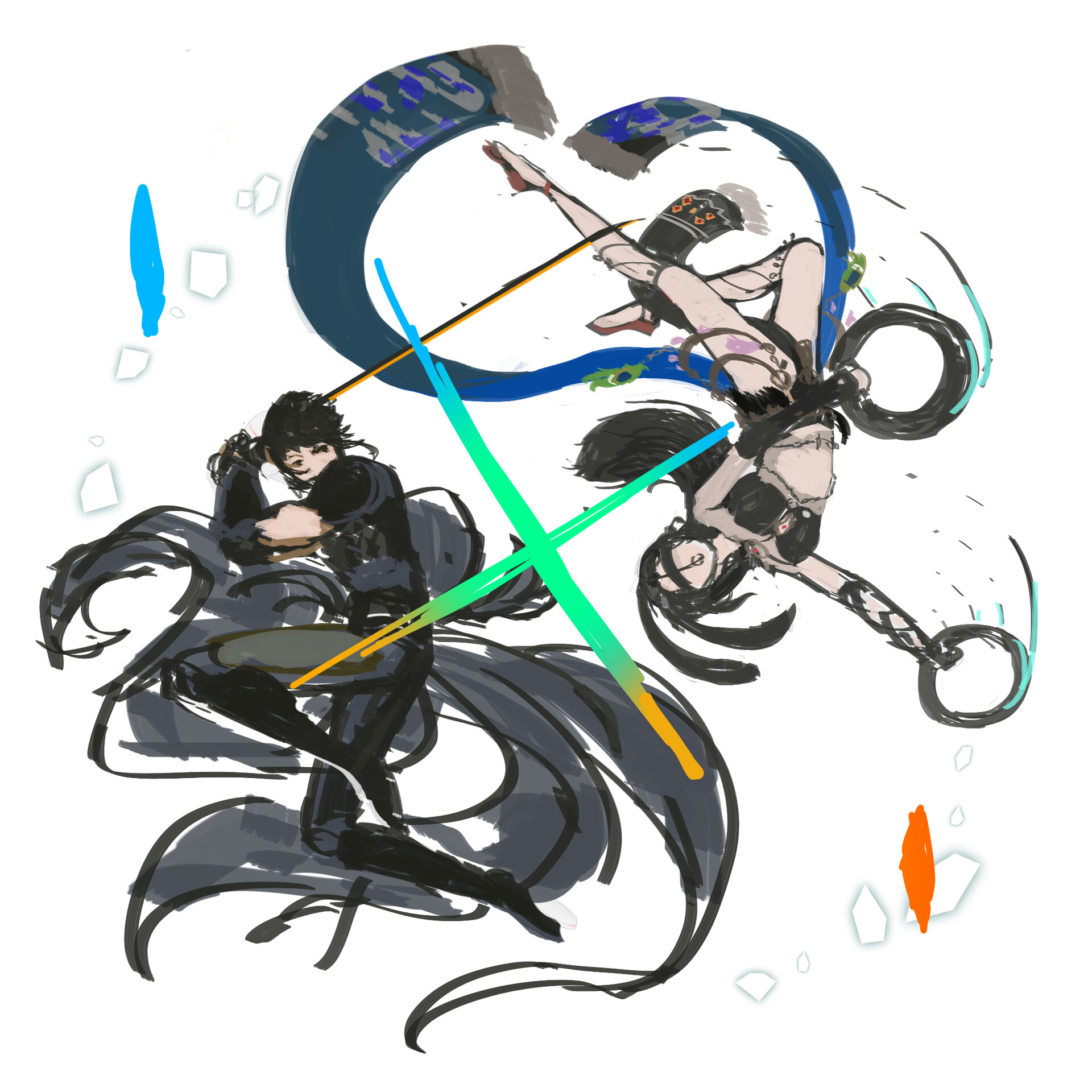 RASUTO - Final Fantasy XIV - Hyur Samurai X Viera Dancer FFXIV