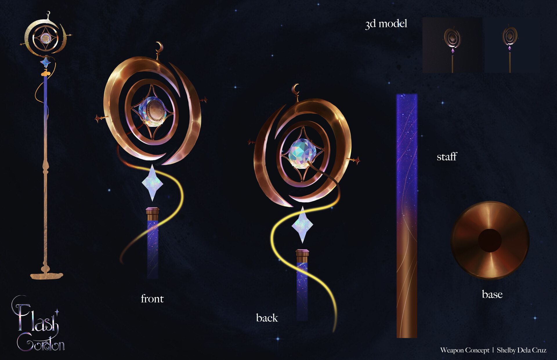 ArtStation - Flash Gordon Weapon Design