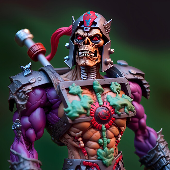 ArtStation - The General Shadowplague from The Warriors Of Destruction!