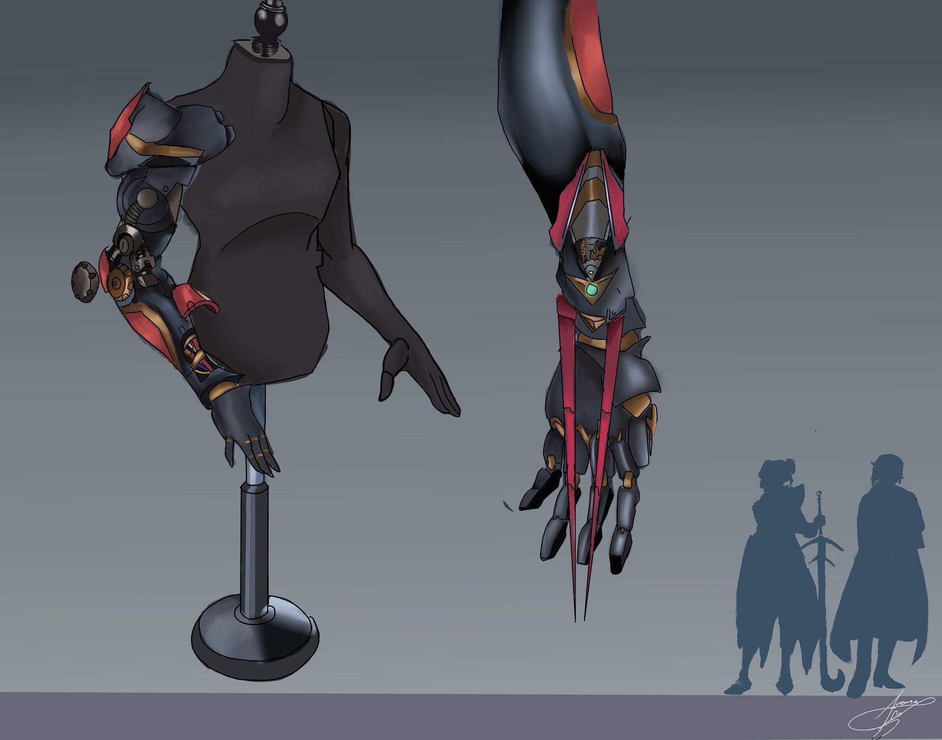 ArtStation - Robotic arm final design