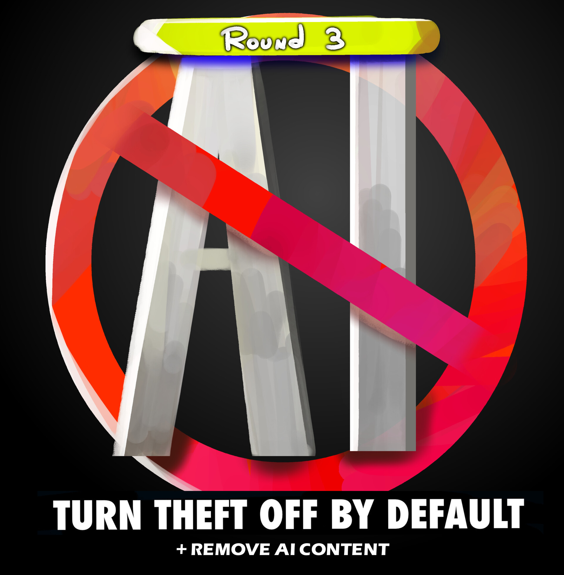 ArtStation - That's not enough. + Remove AI content!