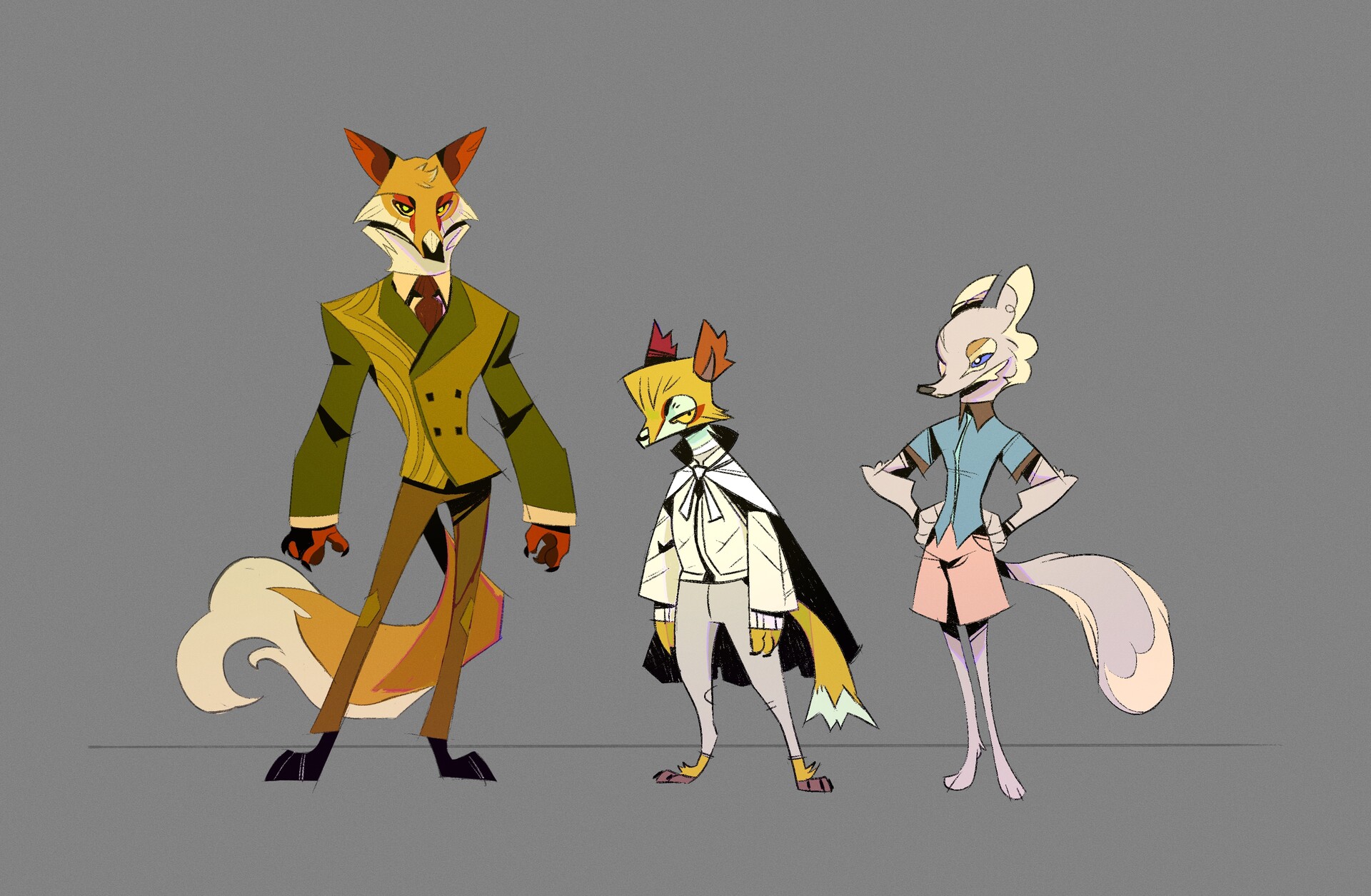 ArtStation - Fantastic Mr. Fox Redesign