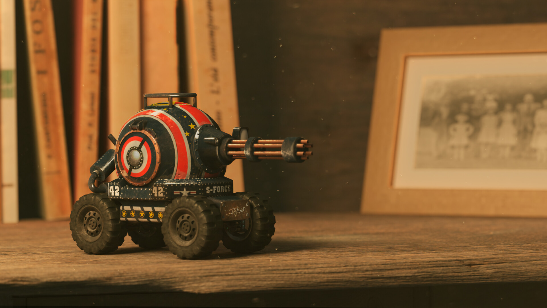 Gabriel Laranjeira - A old tank toy