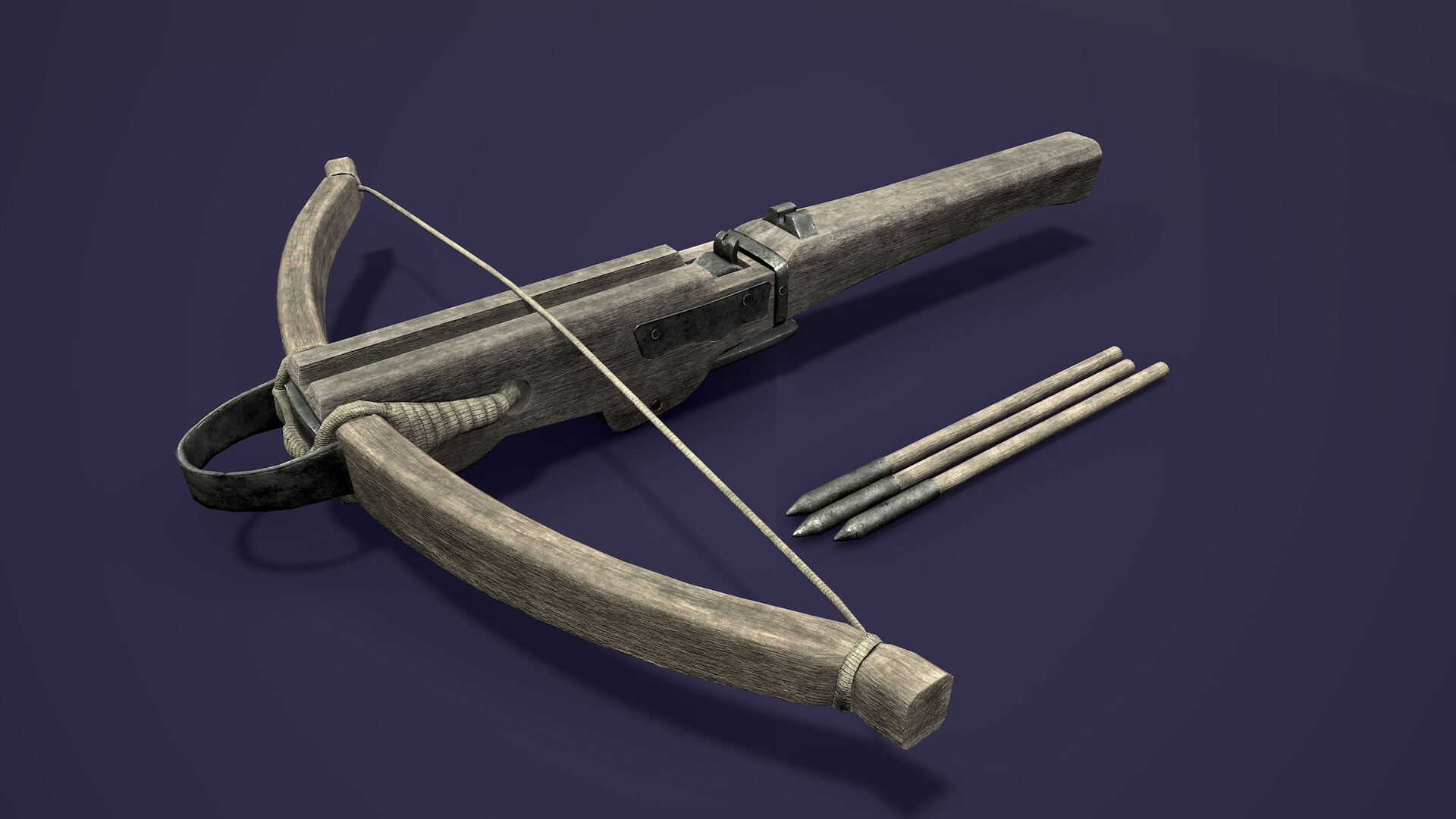 ArtStation - Medieval crossbow