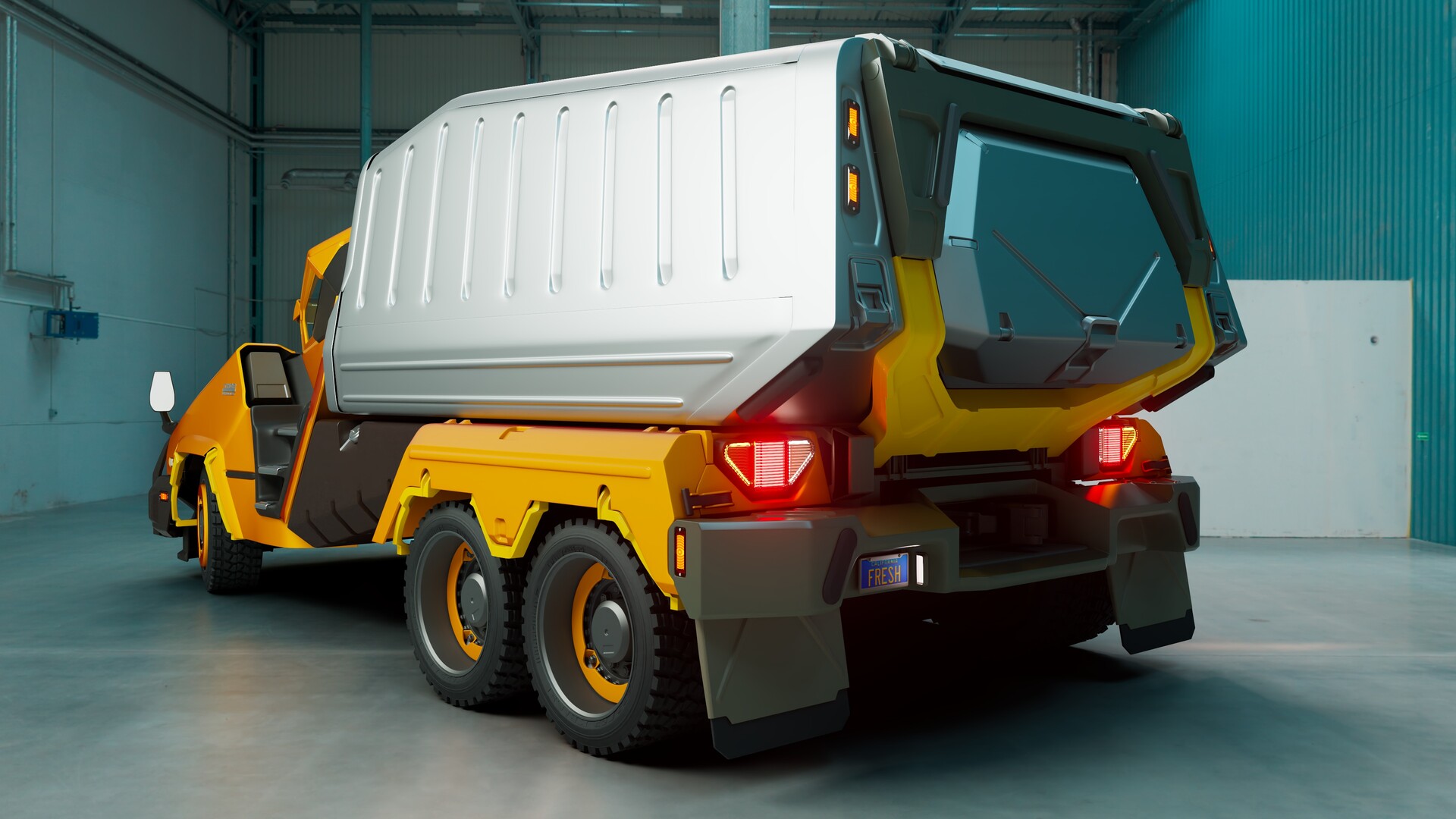 Mike Doscher Design - Cargo Truck Q Ship