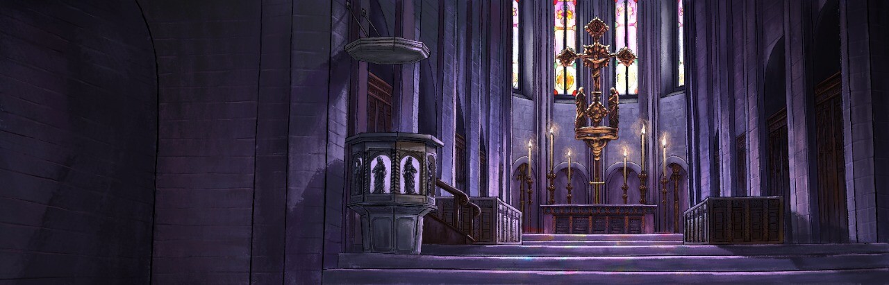 ArtStation - Cathedral Concept Art Int
