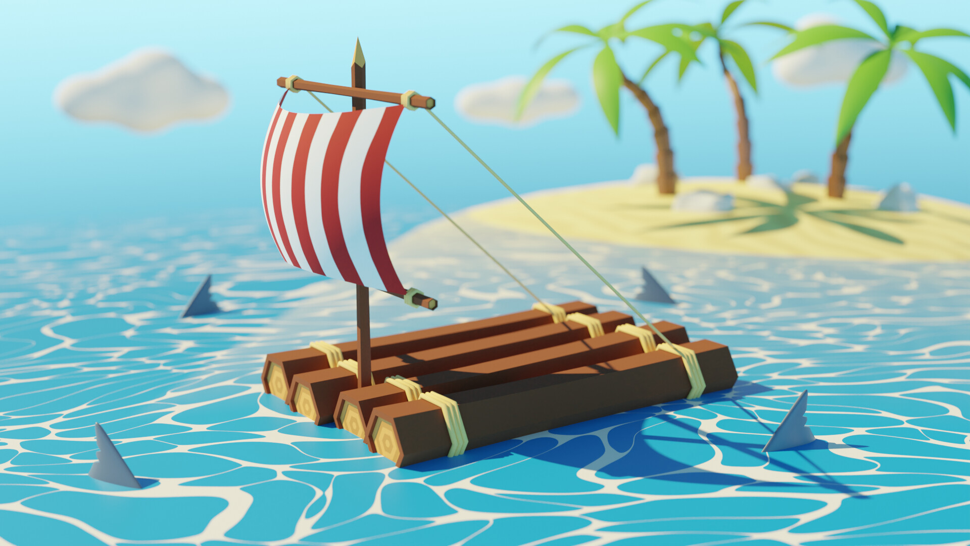 ArtStation - My first blender renders