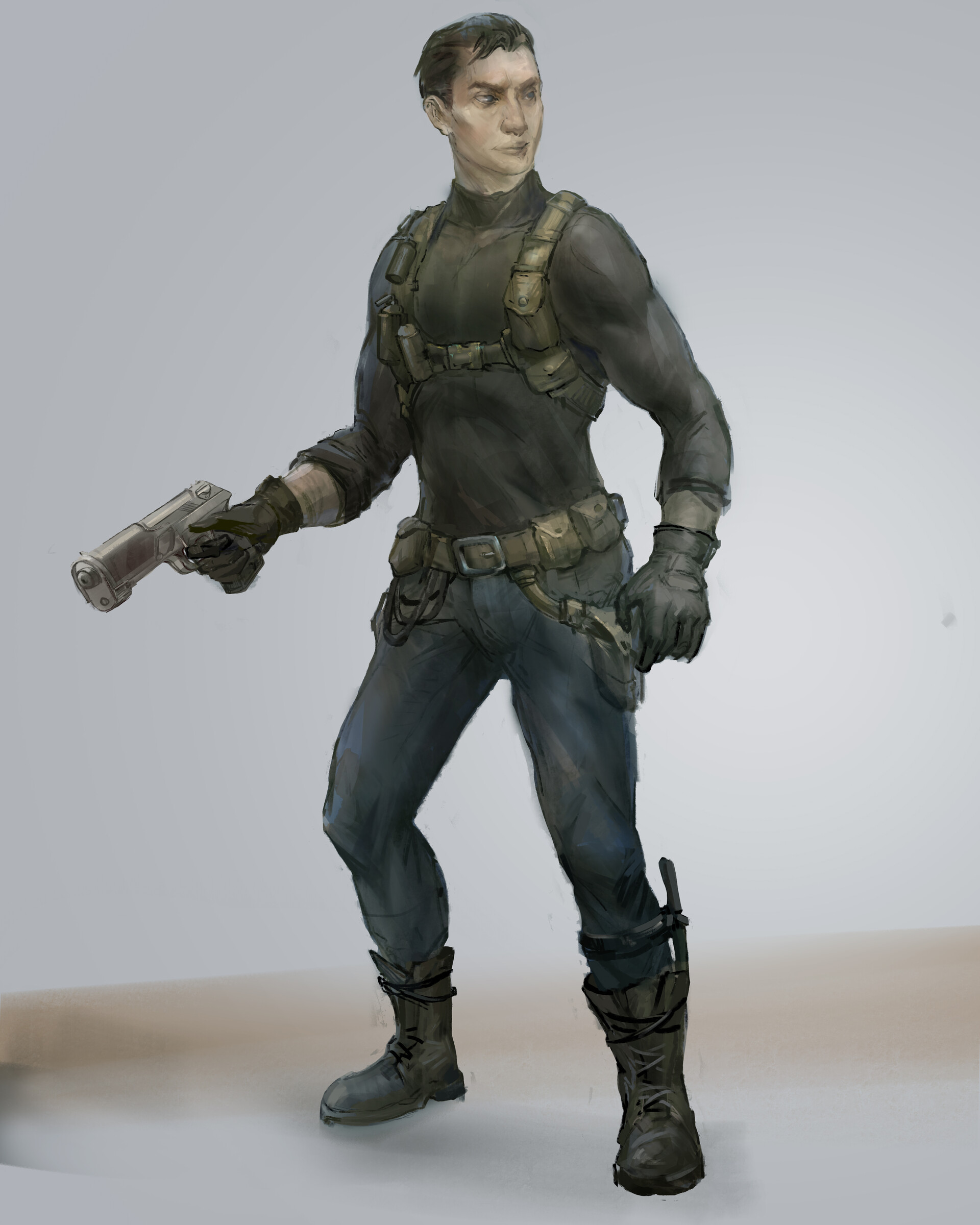 ArtStation - Main character V3 concept senrouk_arts