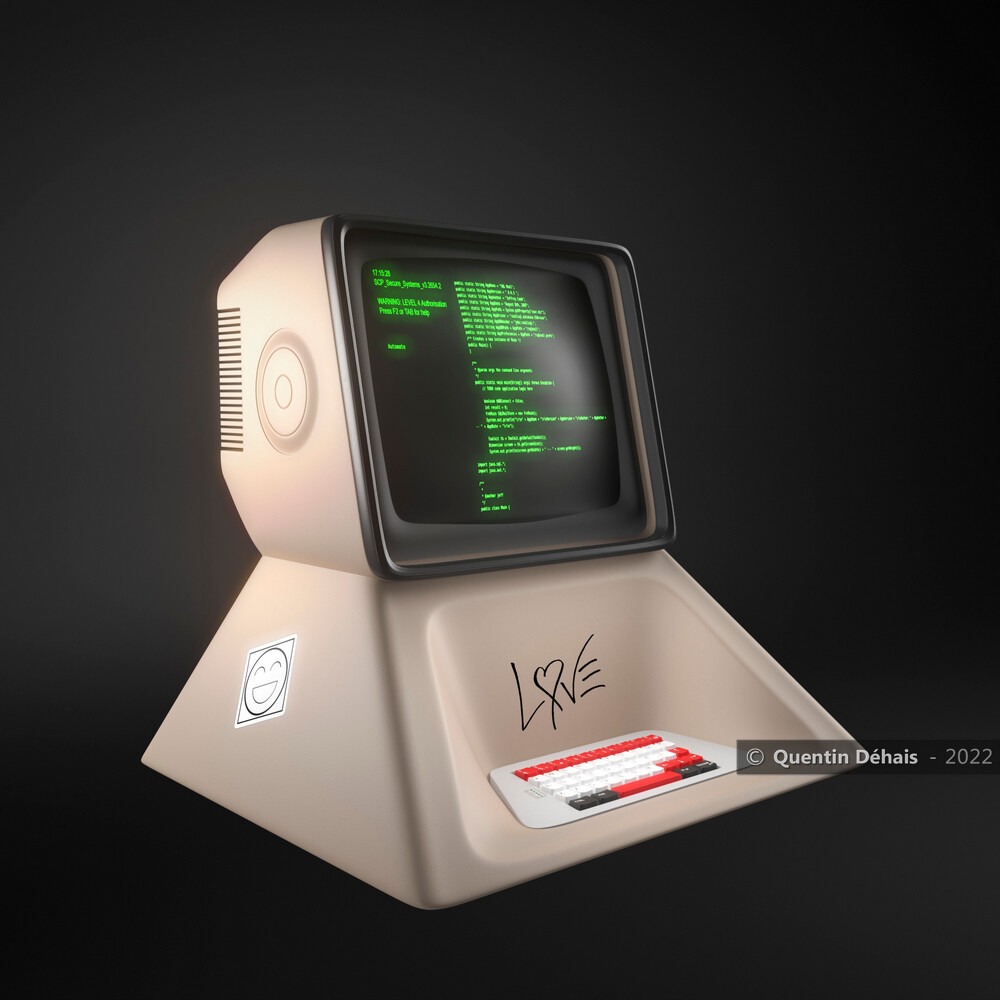 ArtStation - Old computer