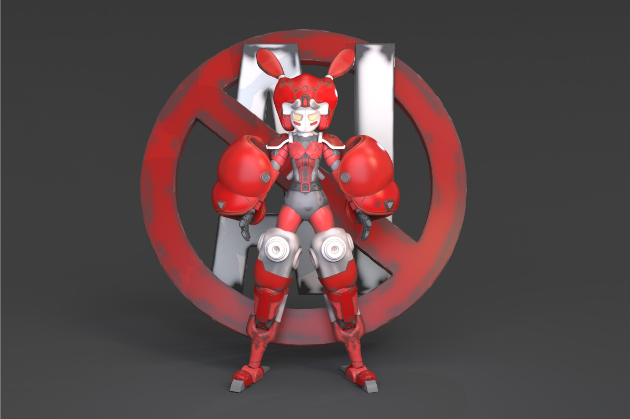 ArtStation - Deny AI generation