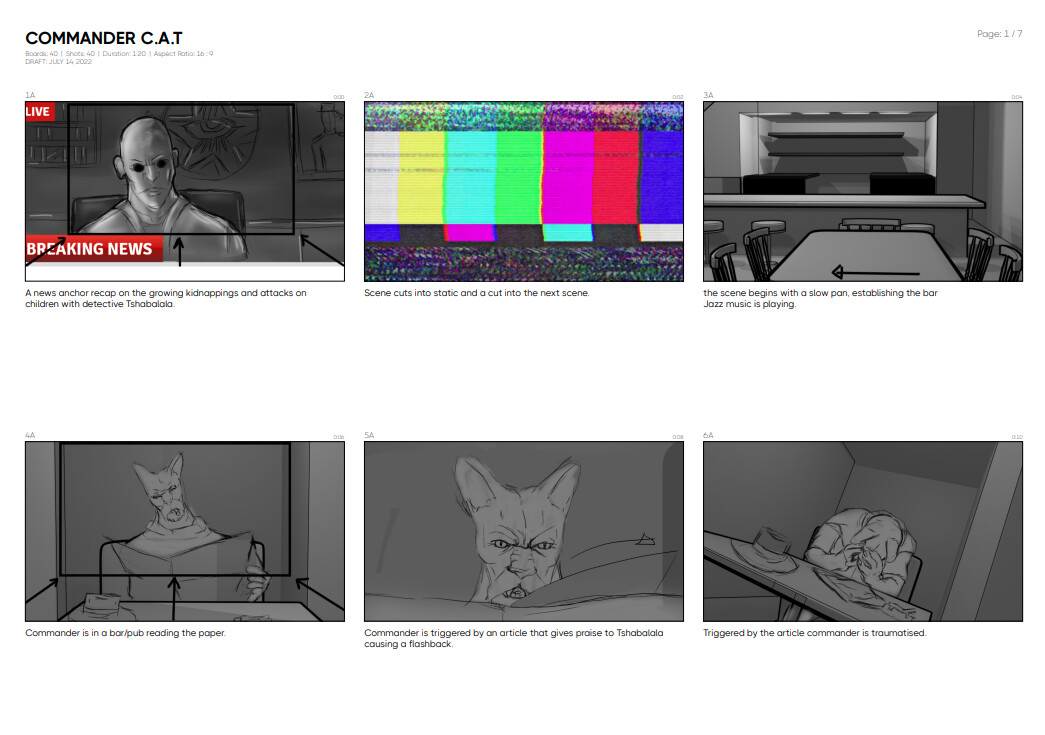 ArtStation - 3d Animated short Storyboards