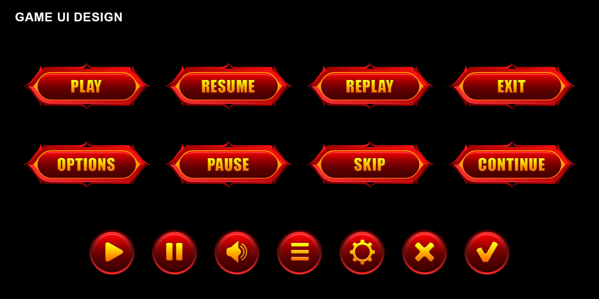 ArtStation - Game UI Design
