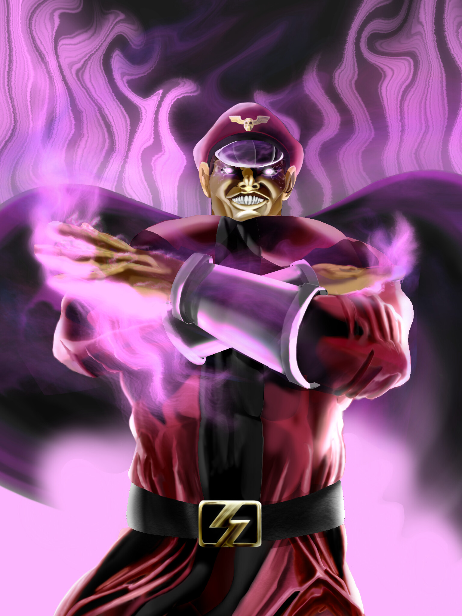 ArtStation - M Bison - Street Fighter