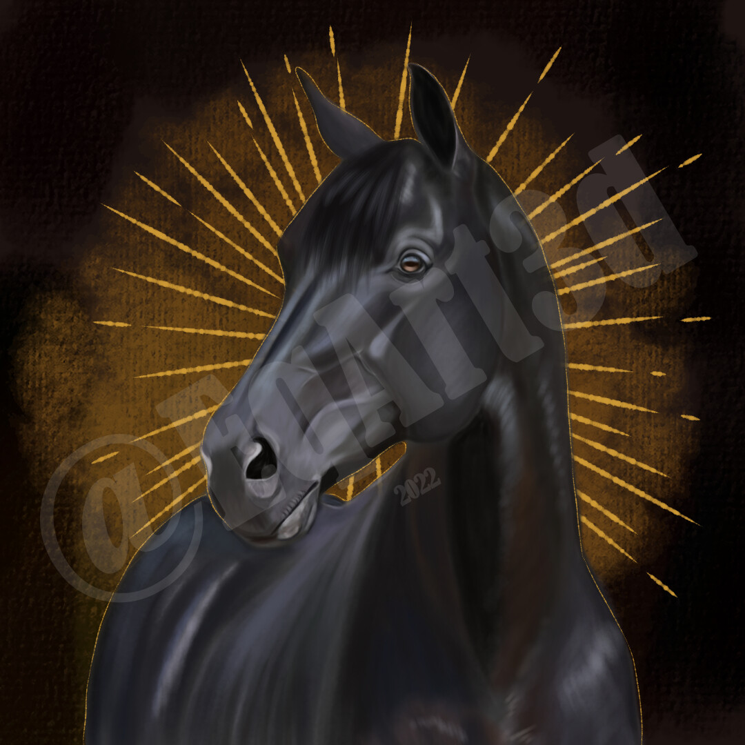 ArtStation - Black Stallion