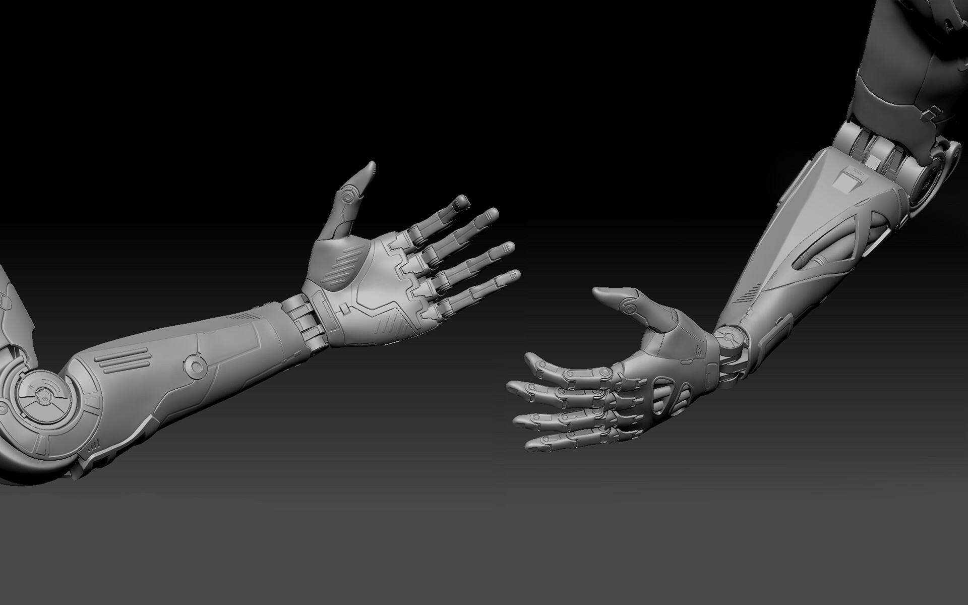 ArtStation - Cybernetic arm