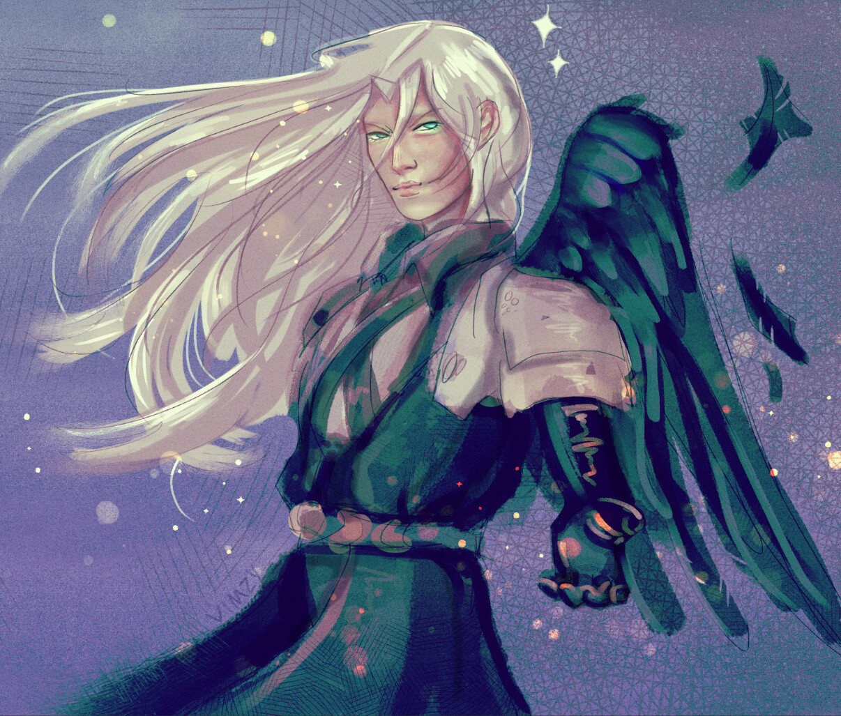 ArtStation - One Winged Angel