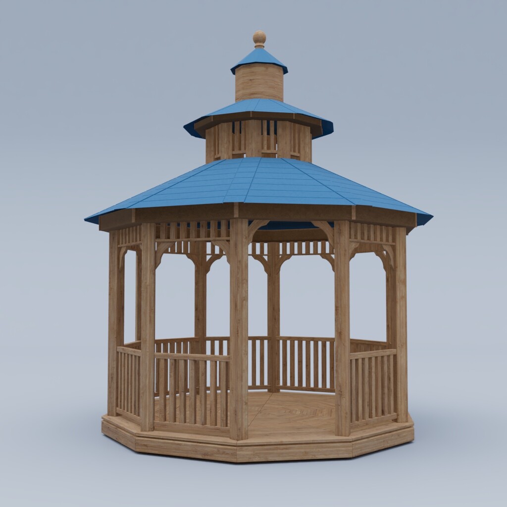ArtStation - 3D Gazebo Model