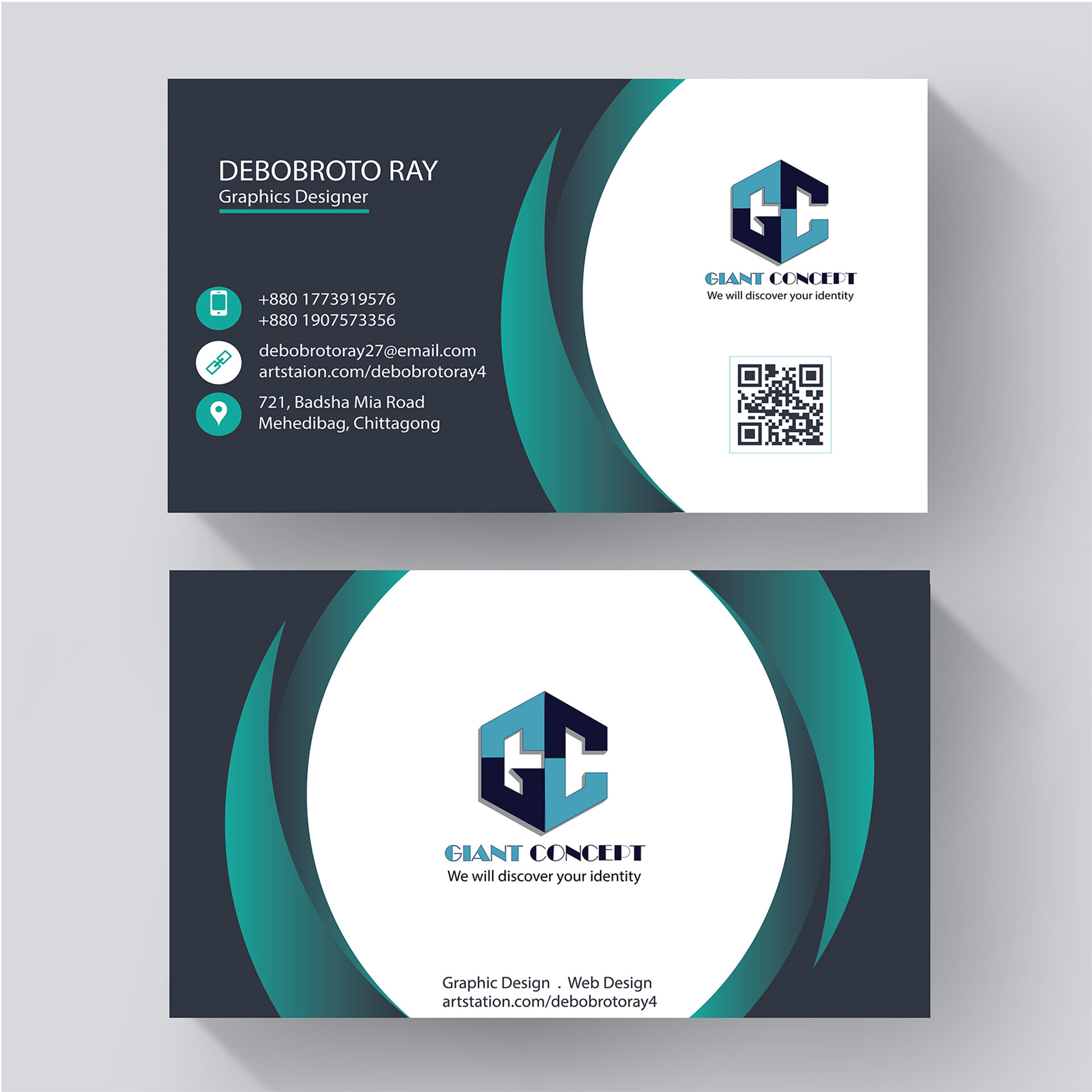 ArtStation - Business Card Template