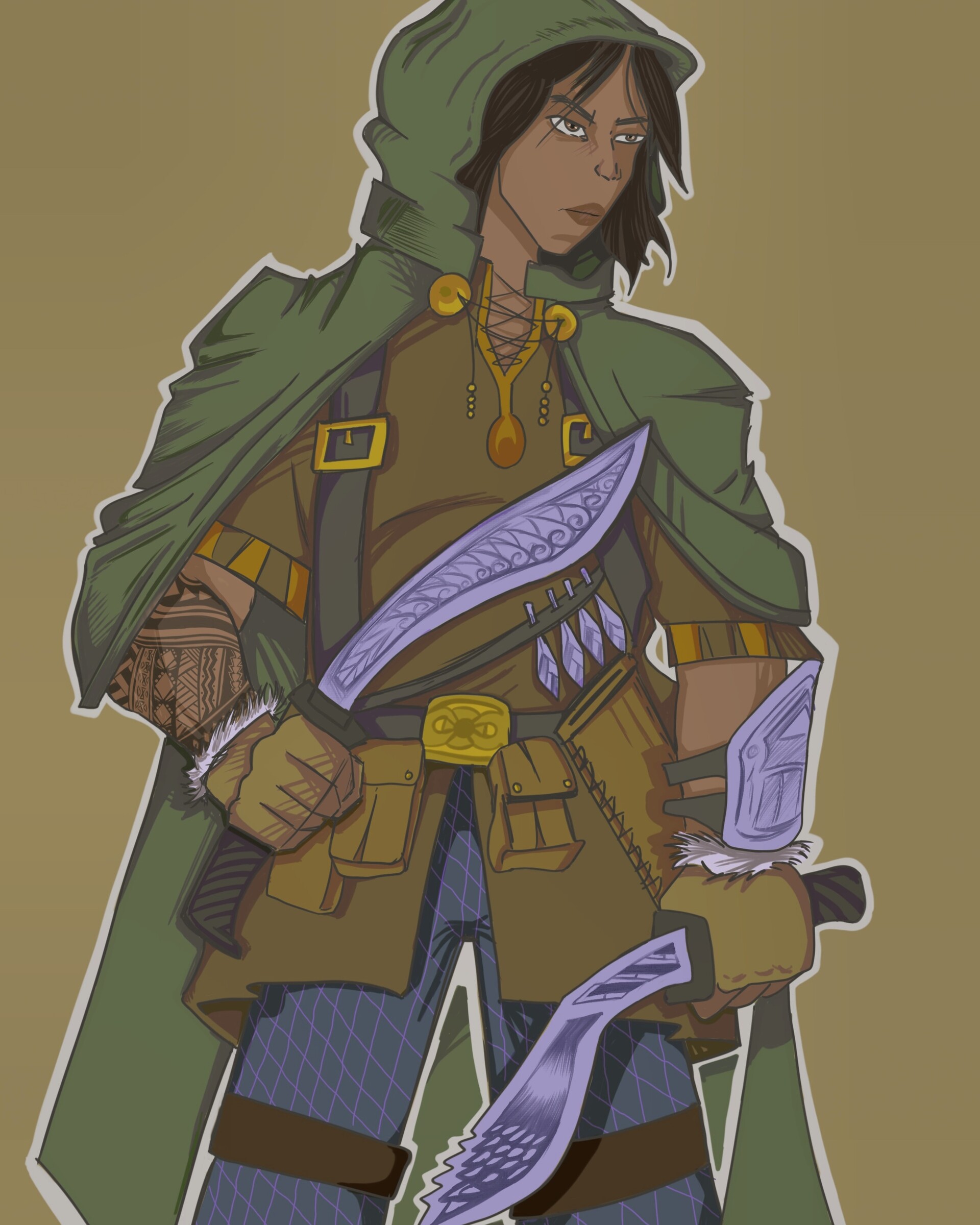 ArtStation - Rogue Fantasy Warrior