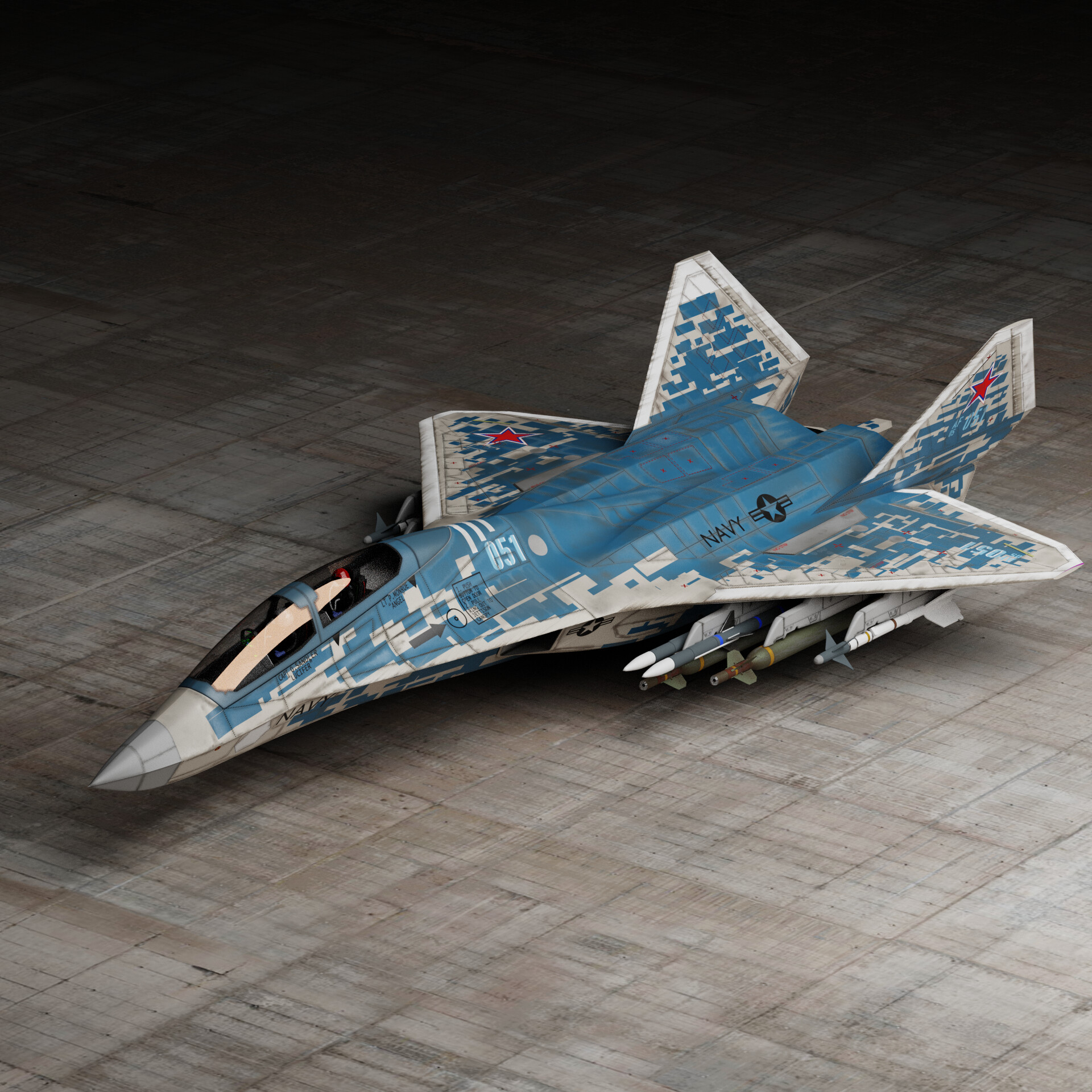 Olivier Vargas - The F-55E Orca - Aggressor Squadron