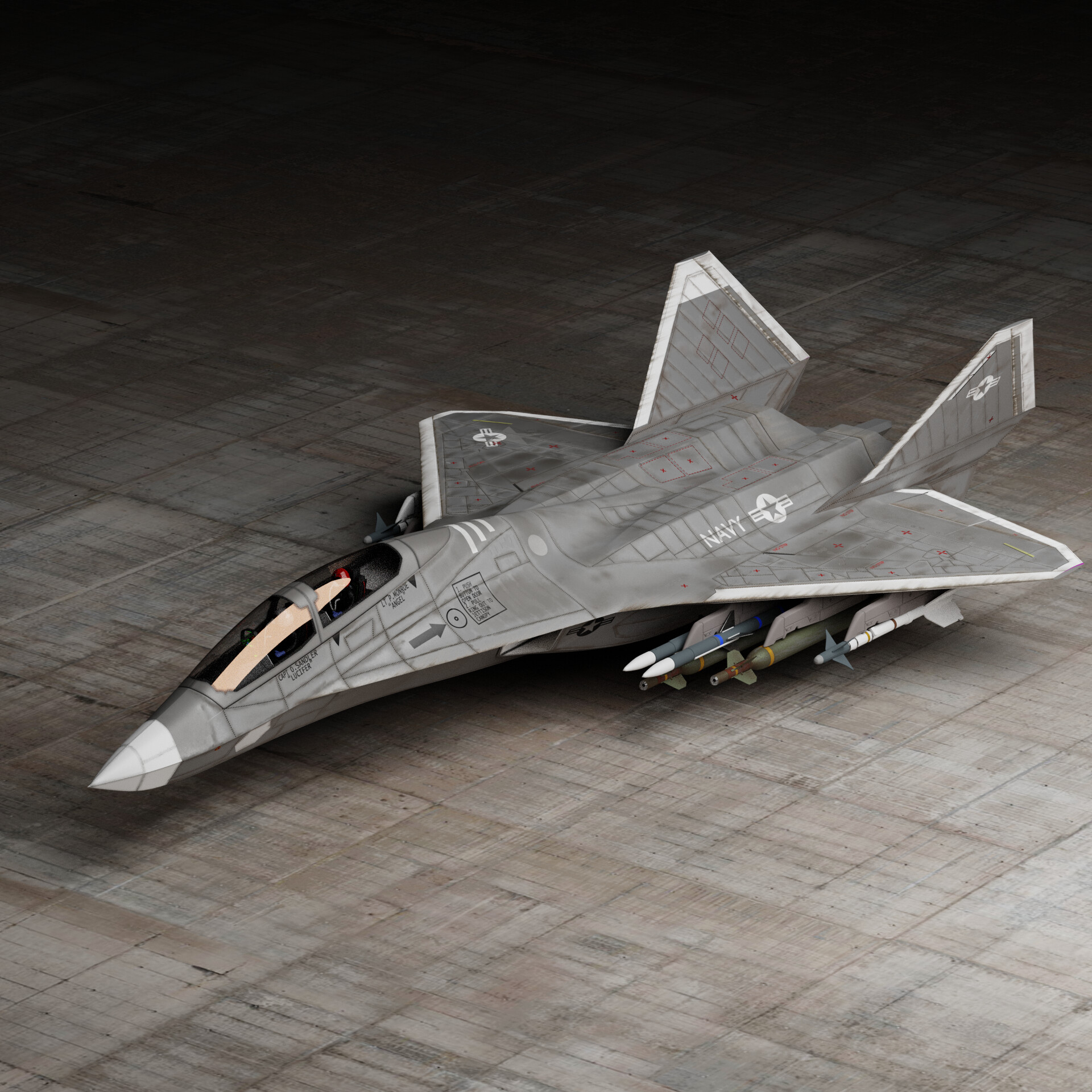 Olivier Vargas - The F-55E Orca - Aggressor Squadron