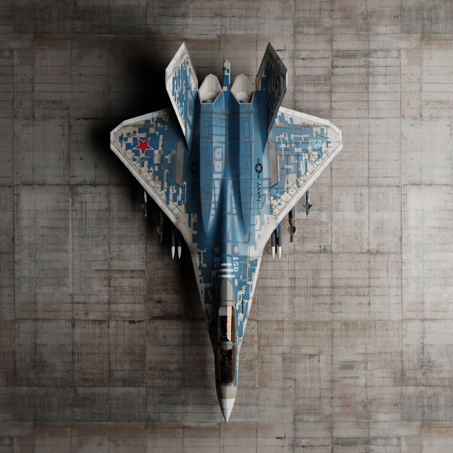 Olivier Vargas - The F-55E Orca - Aggressor Squadron