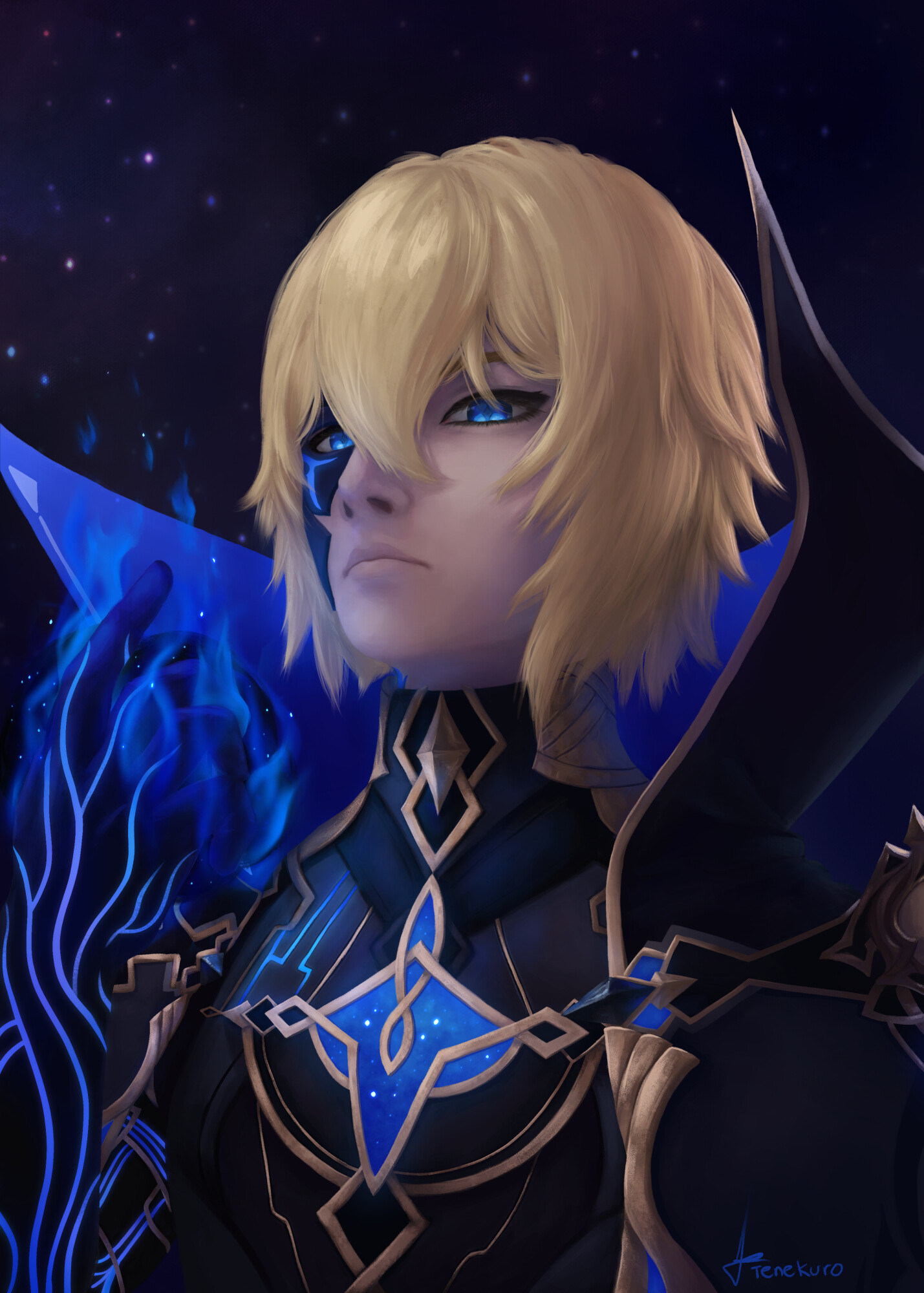 Tenekuro - Genshin Fanart: Dainsleif