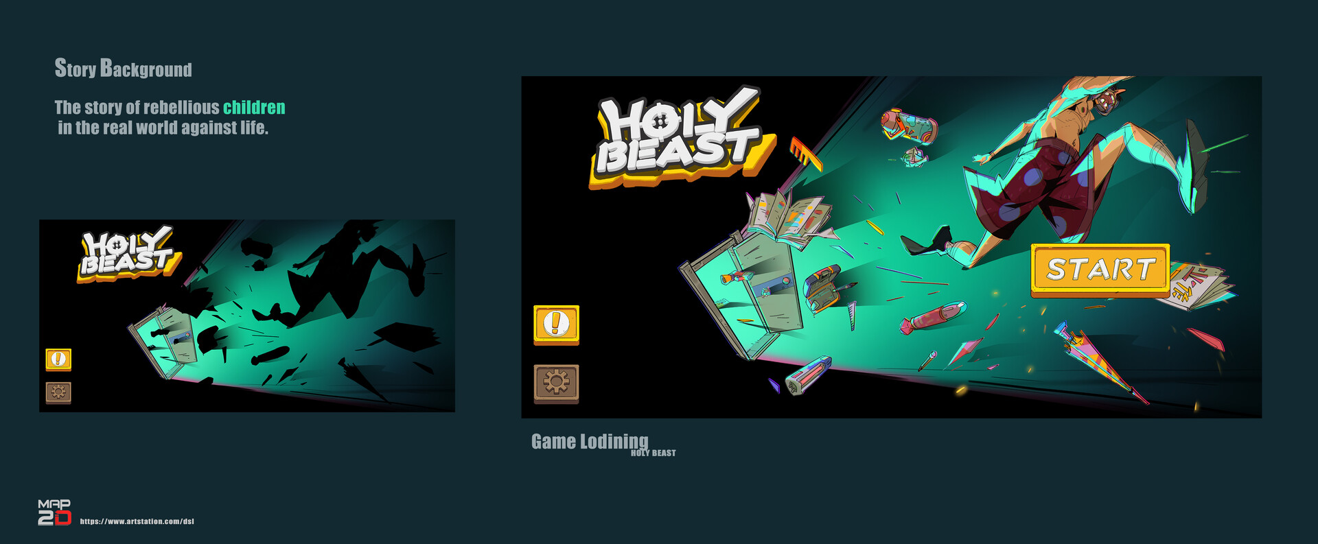 DSL ART - 《HOLY BEAST》demo测试